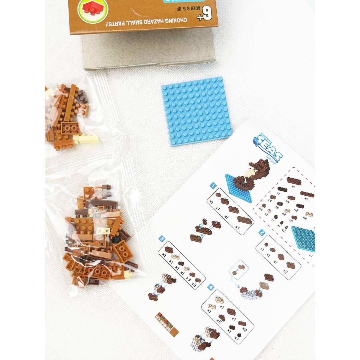 Mini Sea World Building Blocks – Cotton Candy Kidz