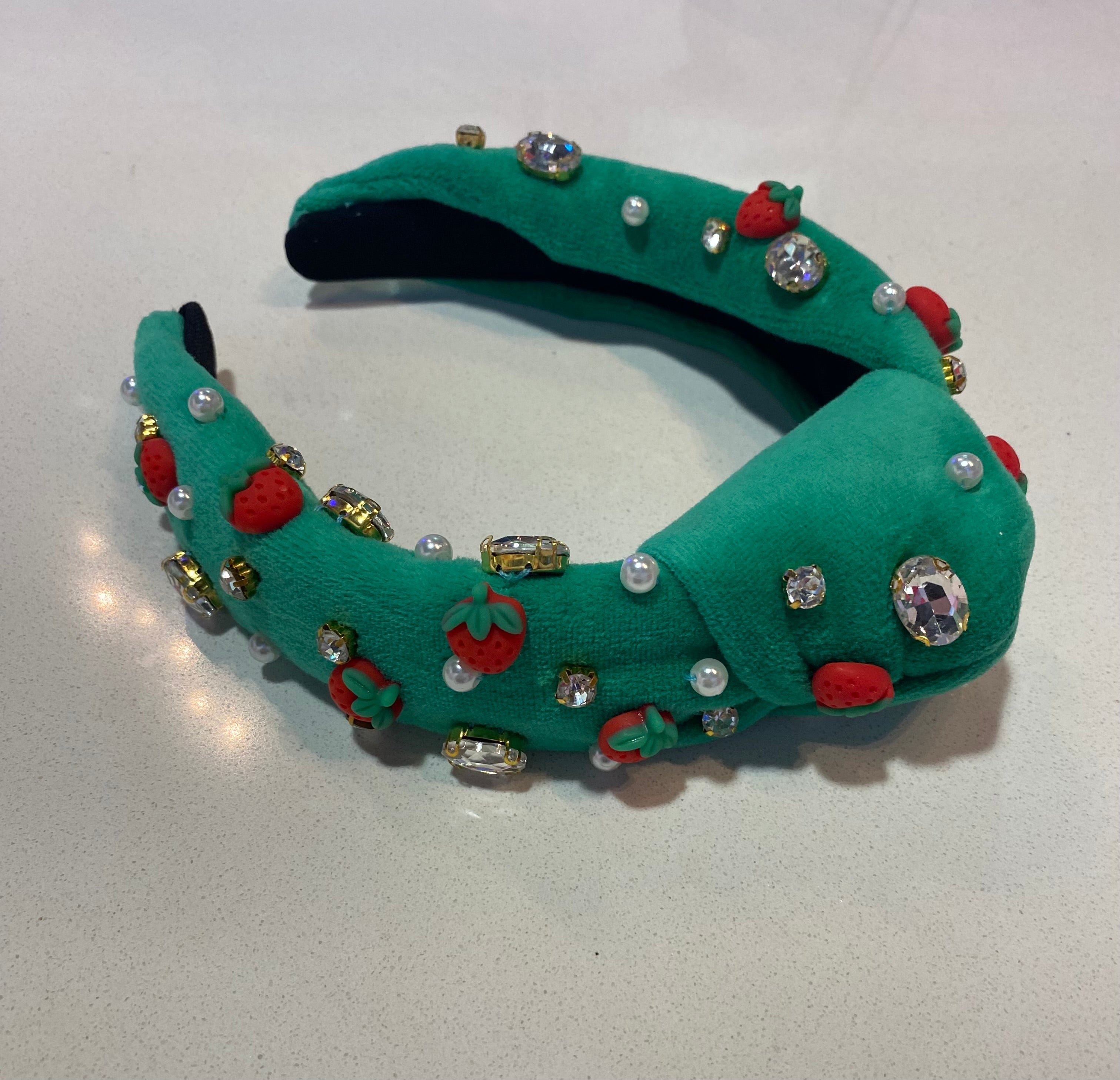 Strawberry Gem Headband – Cotton Candy Kidz